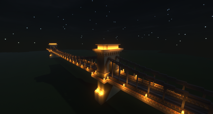 Széchenyi Lánchíd || Budapest Chain Bridge || 1:1 Scale Minecraft Map