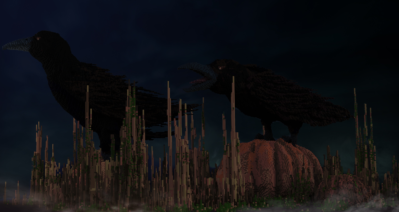 "Halloween Ravens" Minecraft Map