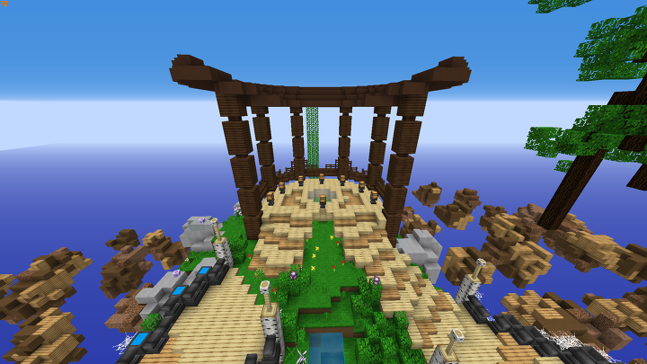 PixelZone [Skyblock] [Earth Realm] [UPDATED UHC] 1.8-1.14 Minecraft Server