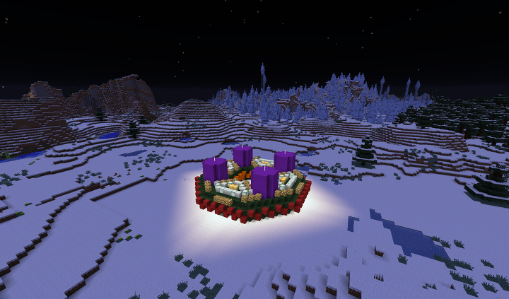 Advent Wreath Minecraft Map