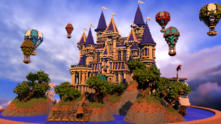 Small Castle Lobby Minecraft Map