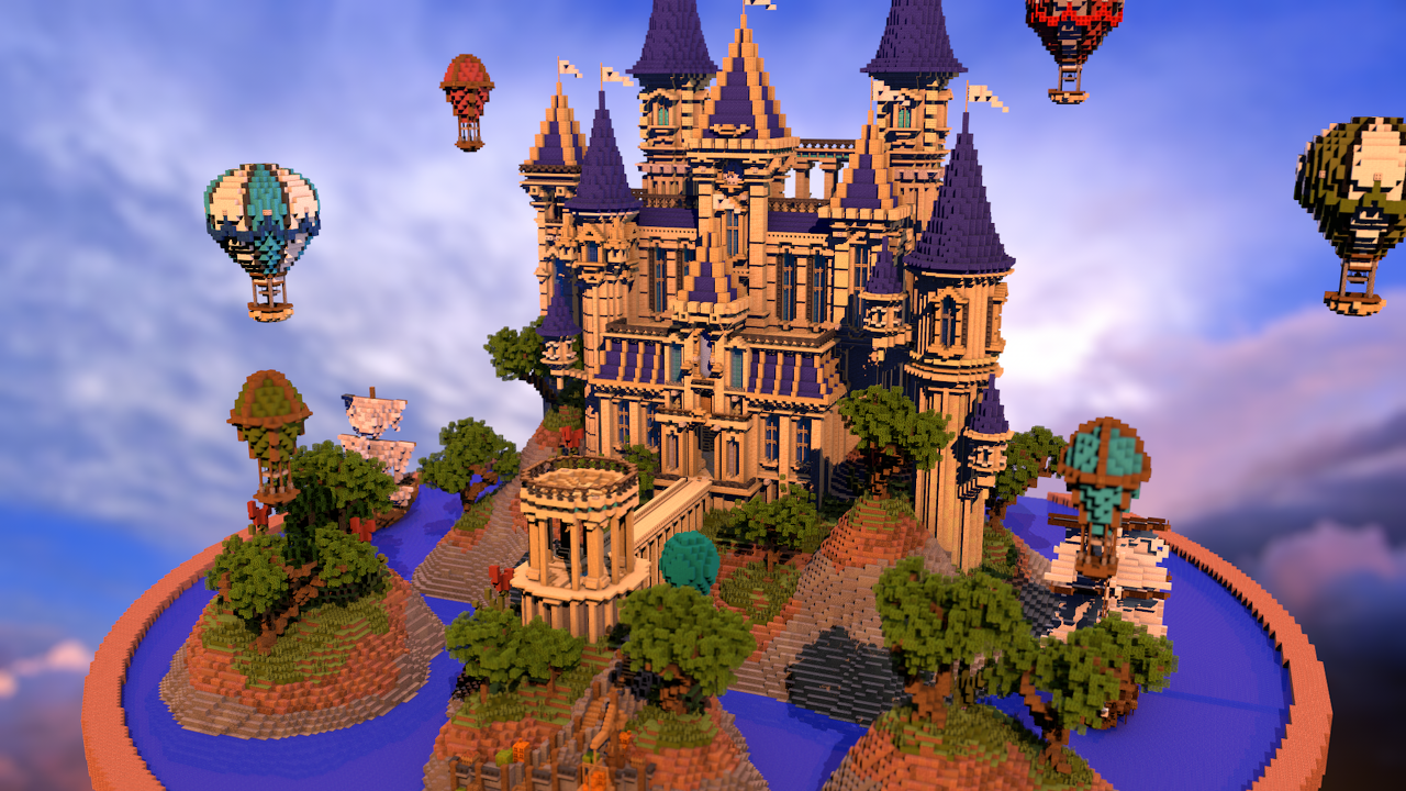 Small Castle Lobby Minecraft Map