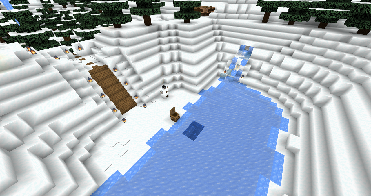 Block by Block Winter Set Minecraft Map