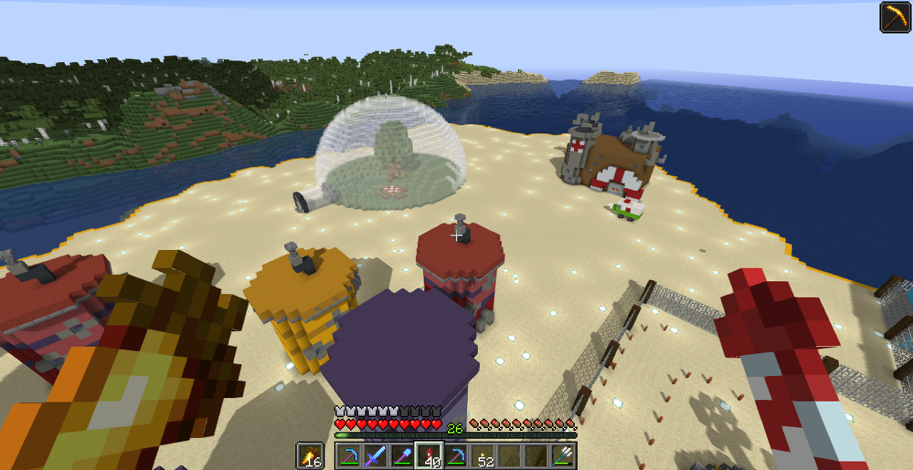 I HAVE BUILT BIKINI BOTTOM IN MY SURVIVAL WORLD! Minecraft Map