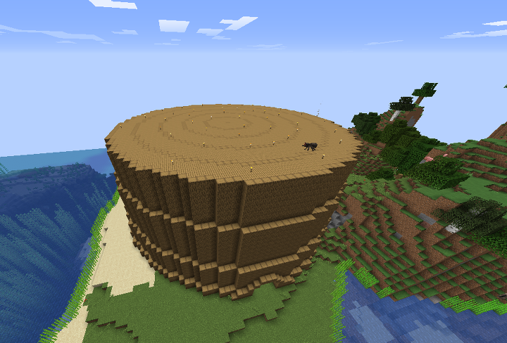 Minecraft Tree Stump build Minecraft Map