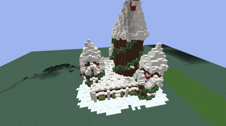 House Cookies Christmas Minecraft Map
