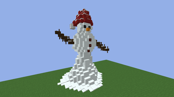 Snowman Minecraft Map