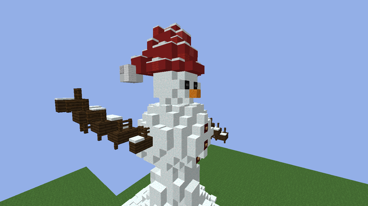 Snowman Minecraft Map