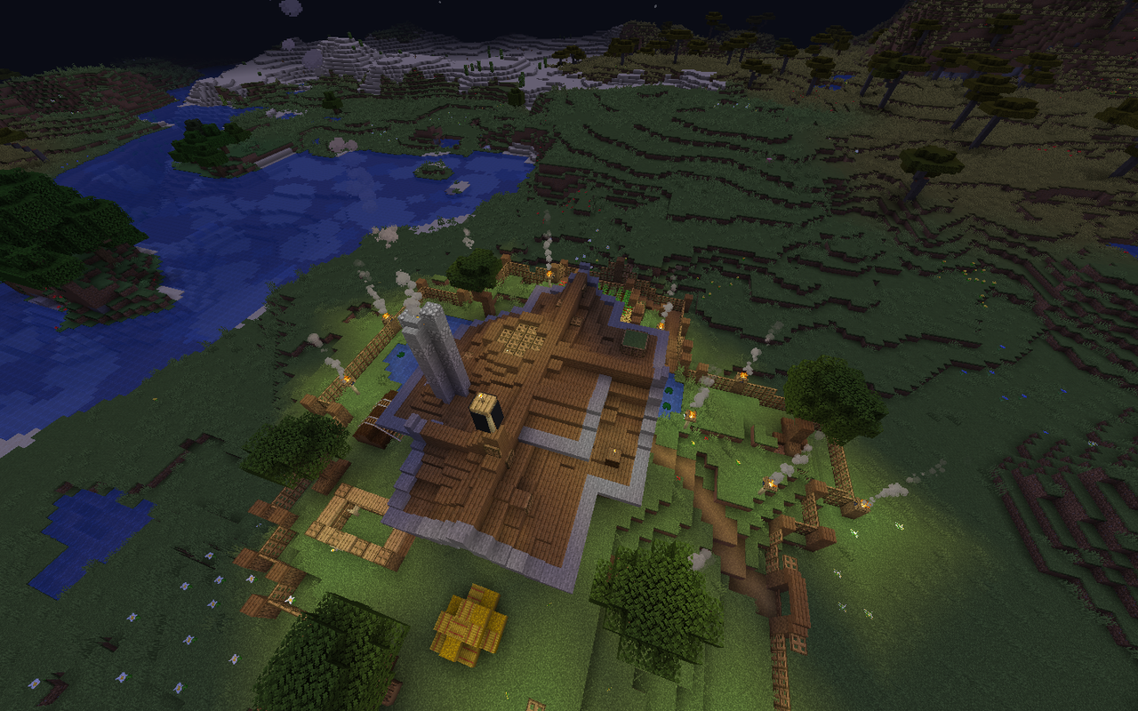 Medium hut Minecraft Map