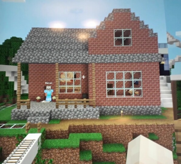 Brick house Minecraft Map