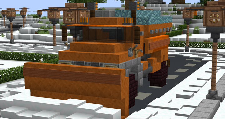 Snow Plough | Schneepflug Minecraft Map