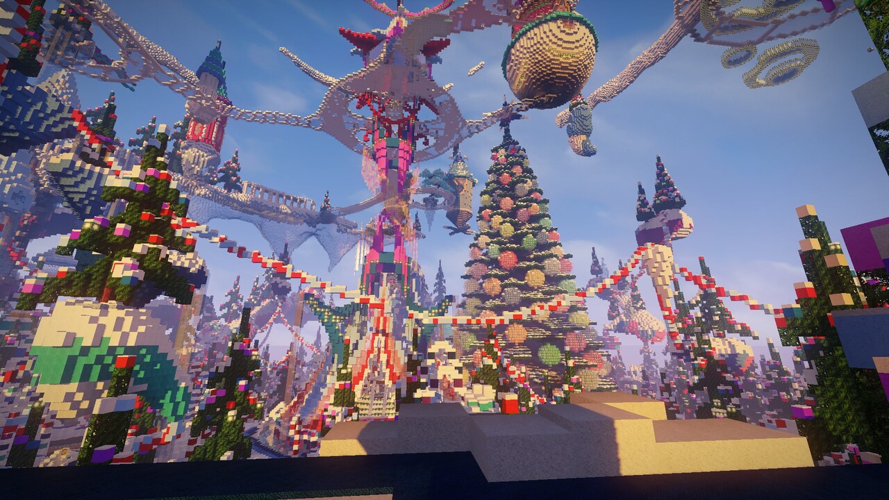 Winter Spawn Minecraft Map