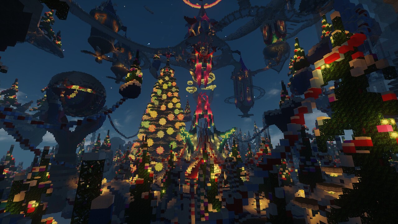 Winter Spawn Minecraft Map