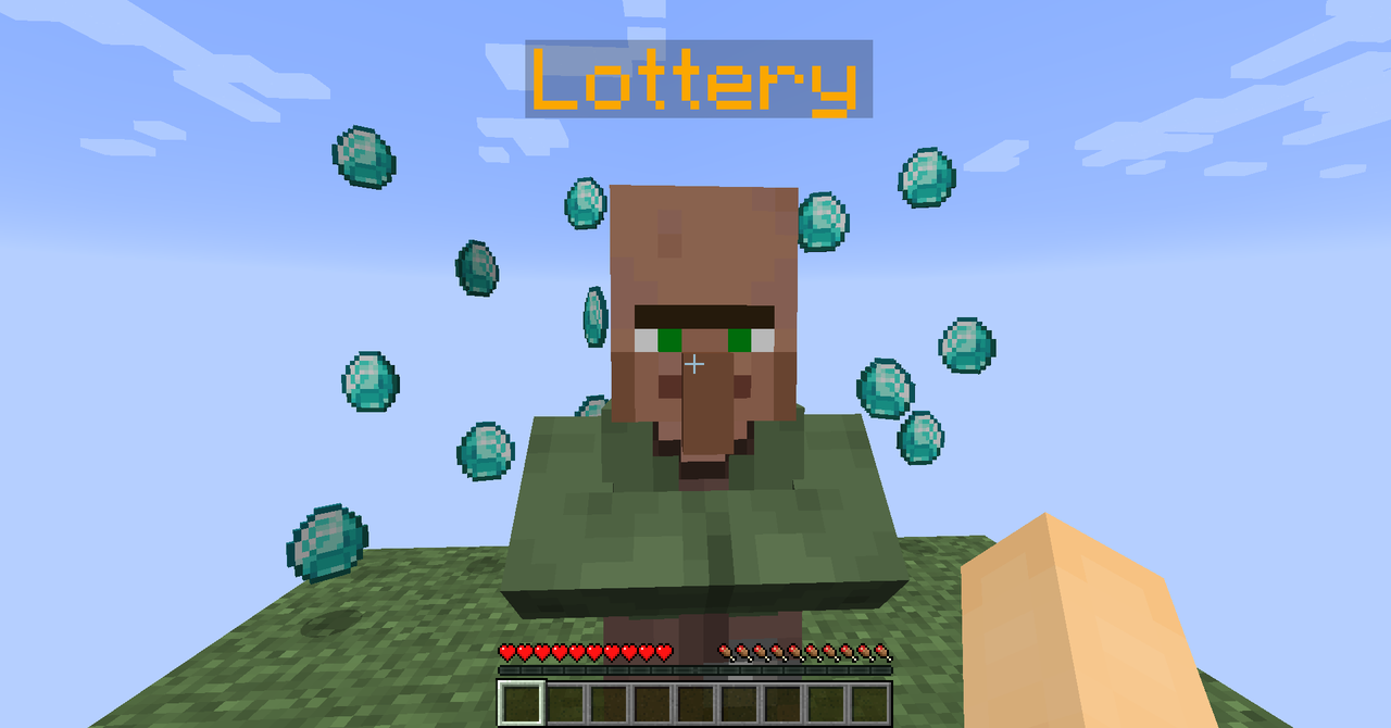 $$ Lotteries $$ (Non-Op and Survival compatible) Minecraft Data Pack