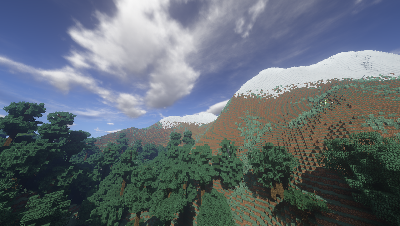 Mountain Environment v1.1 Minecraft Map