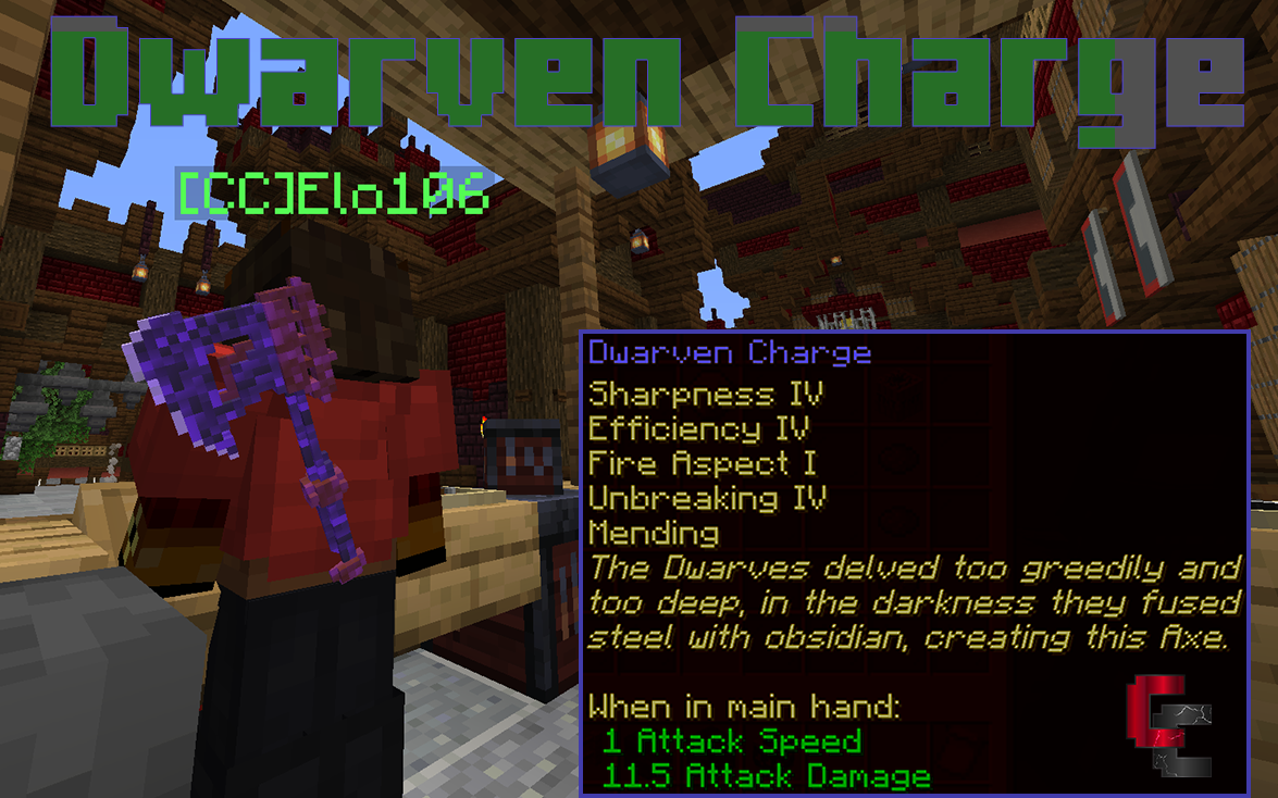 Craft Citizen - Custom Items - Frostmourne, Kindheart, Dwarven Charge ...