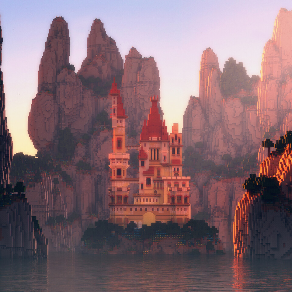 Fall Castle Minecraft Map