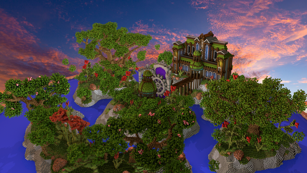 Minecraft Lobby Fantasy Minecraft Map