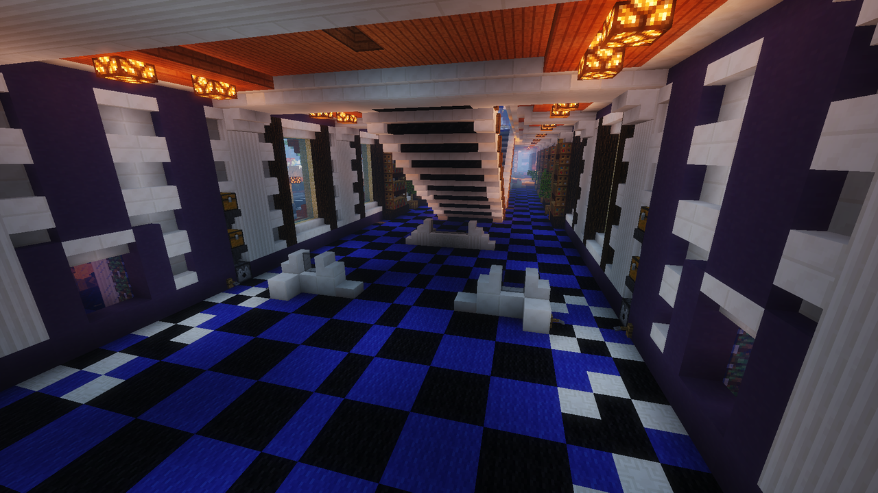 Hall Of Death Mansion 2.0 Minecraft Map