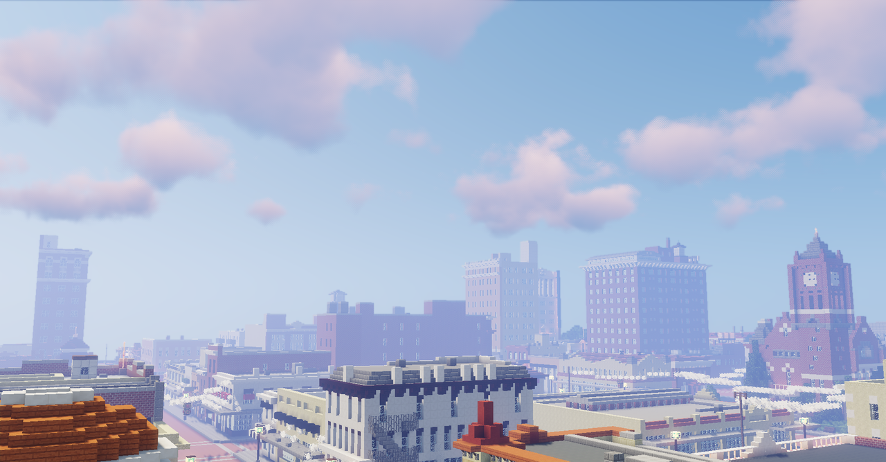 BEFORE DISNEY: Orlando, Florida in 1941 Minecraft Map