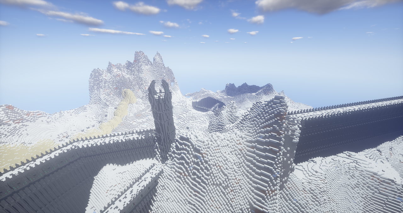 Utumno - First fortress of Melkor Minecraft Map