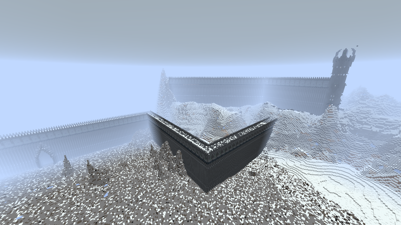 Utumno - First fortress of Melkor Minecraft Map