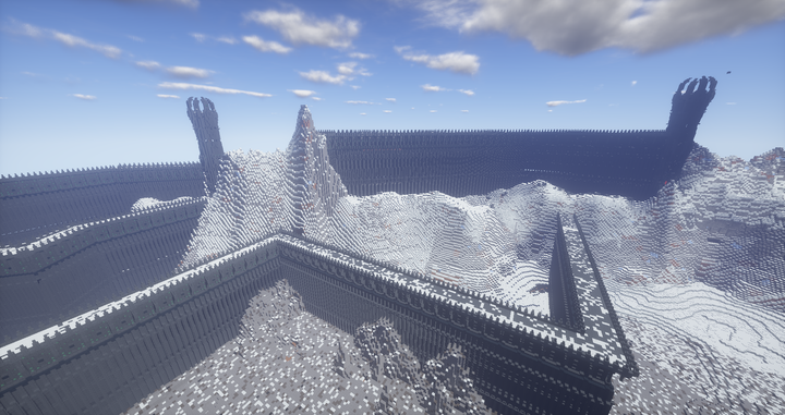 Utumno - First fortress of Melkor Minecraft Map