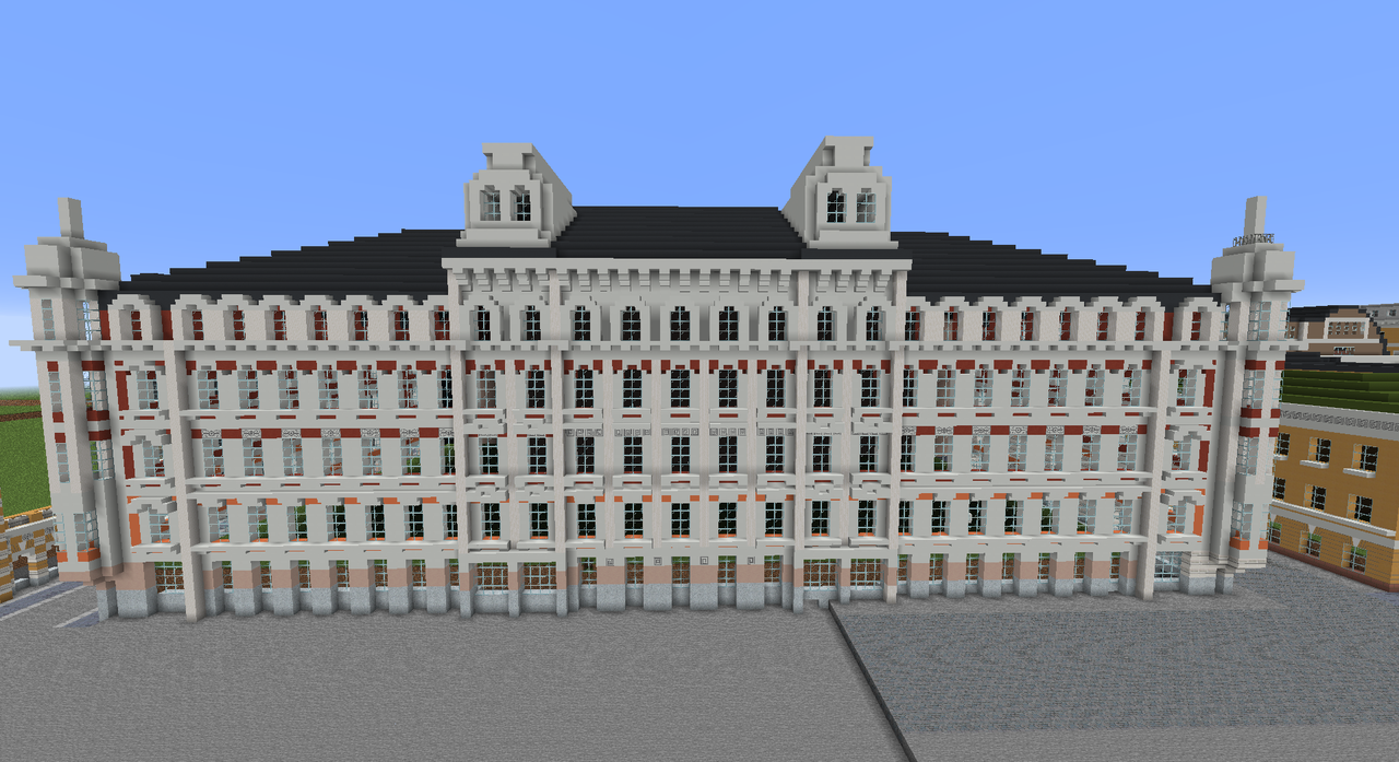 Helsinki City Center (1:1 scale) Minecraft Map