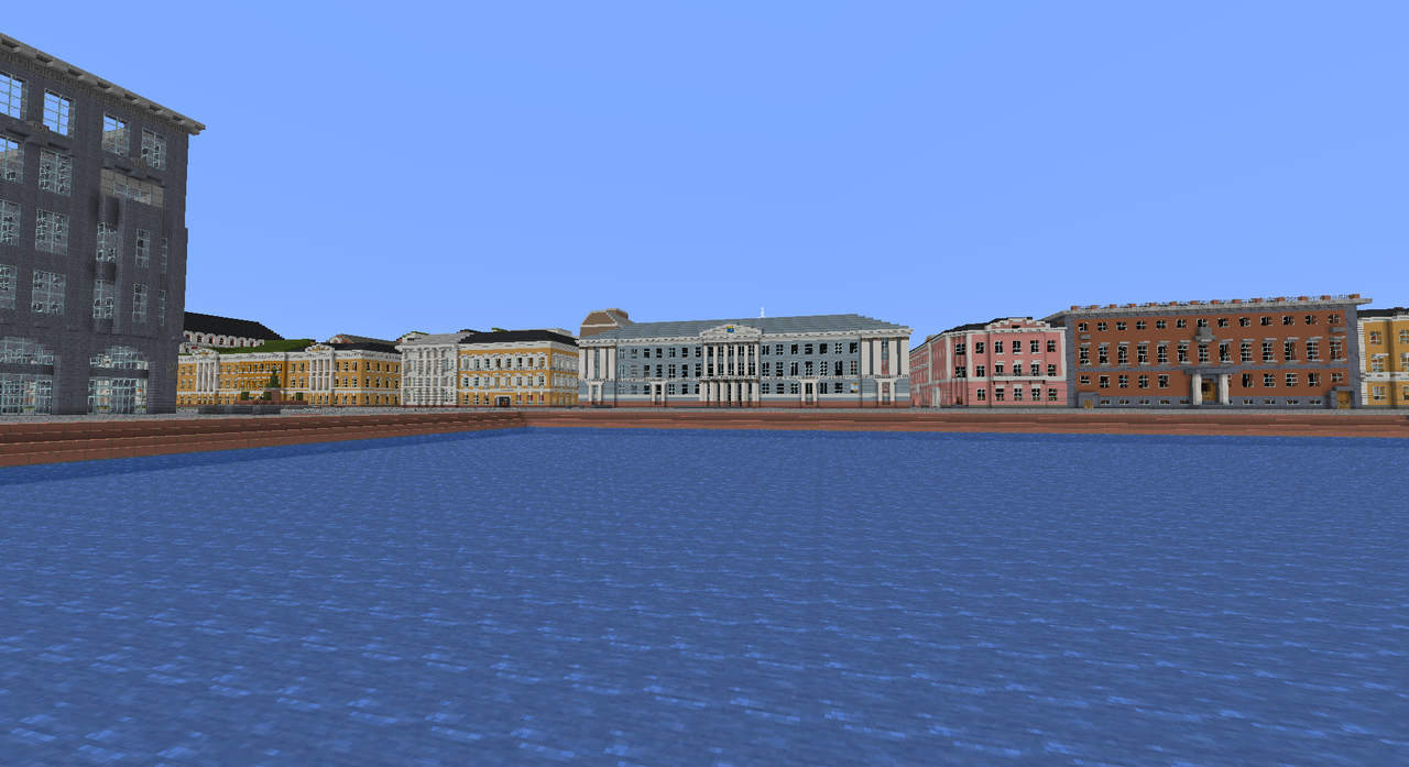 Helsinki City Center (1:1 scale) Minecraft Map