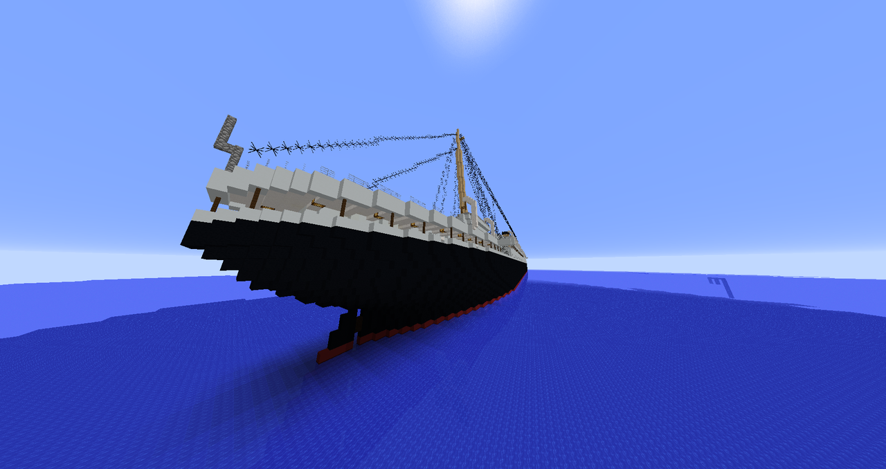 RMS Princess of England Minecraft Map