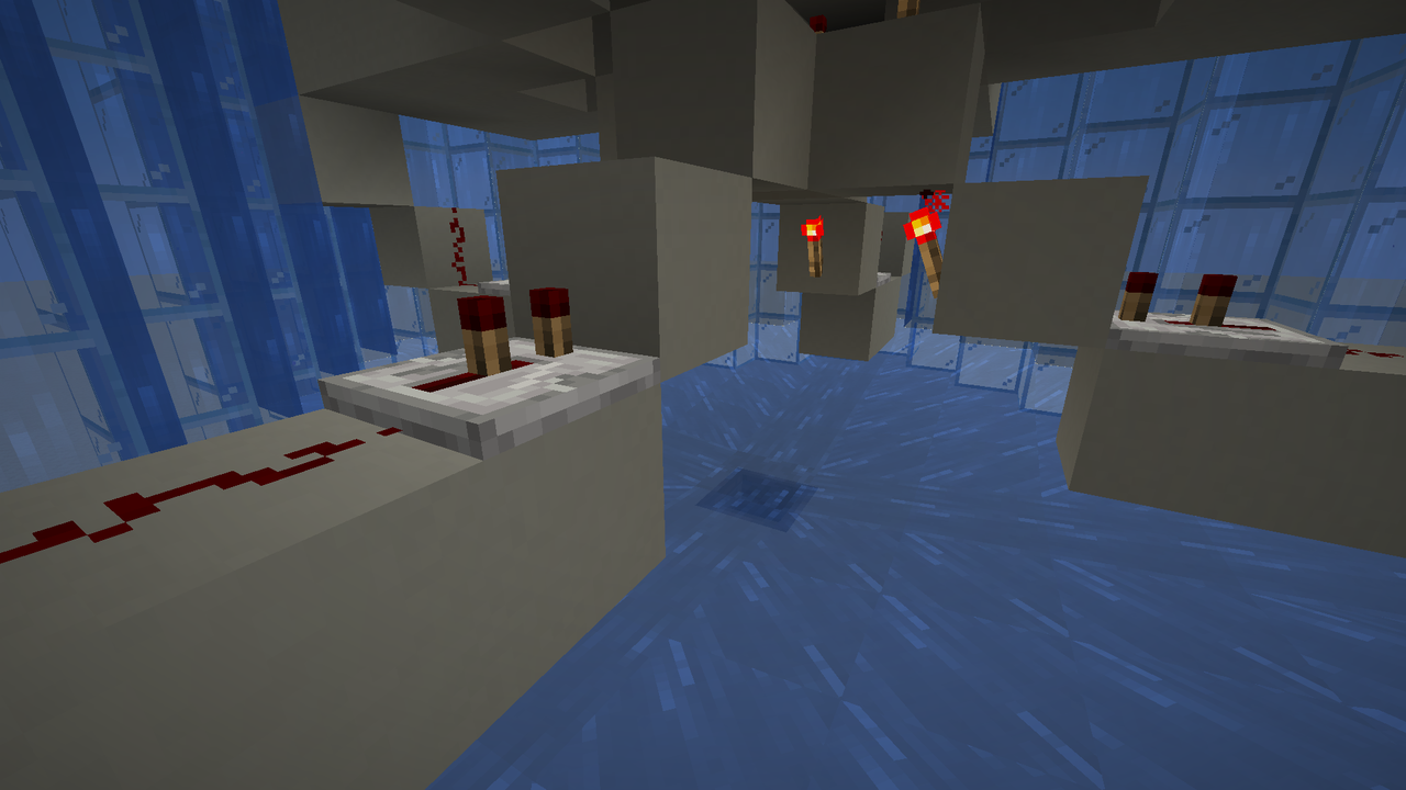 Fully Automated Sea Pickle Farm Minecraft Map