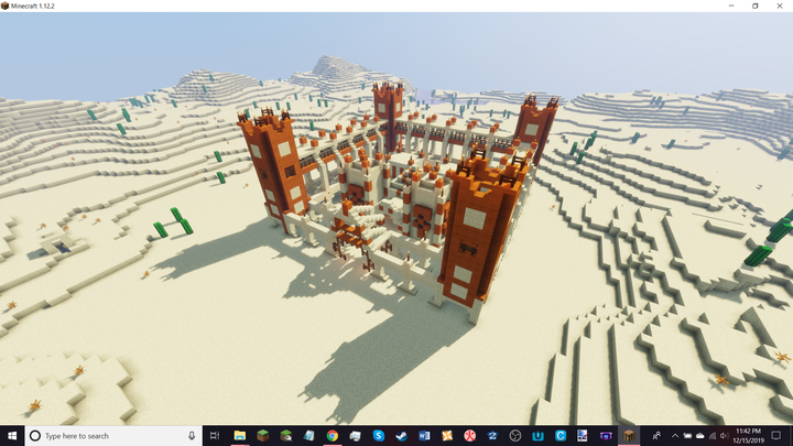 Desert Castle Minecraft Map