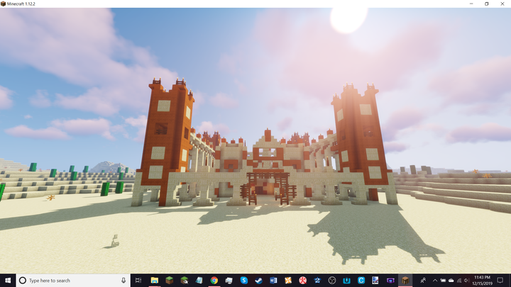 Desert Castle Minecraft Map