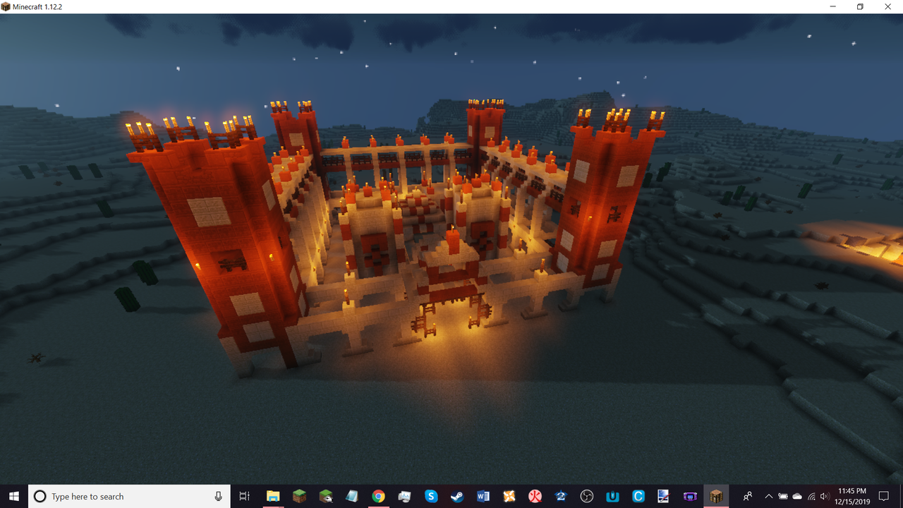 Desert Castle Minecraft Map