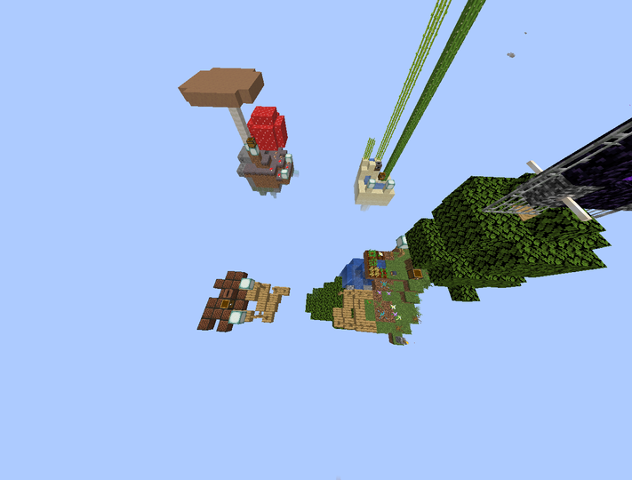 SkyBlock Advanced Mythic 0.7 Extra Islands Update Minecraft Map