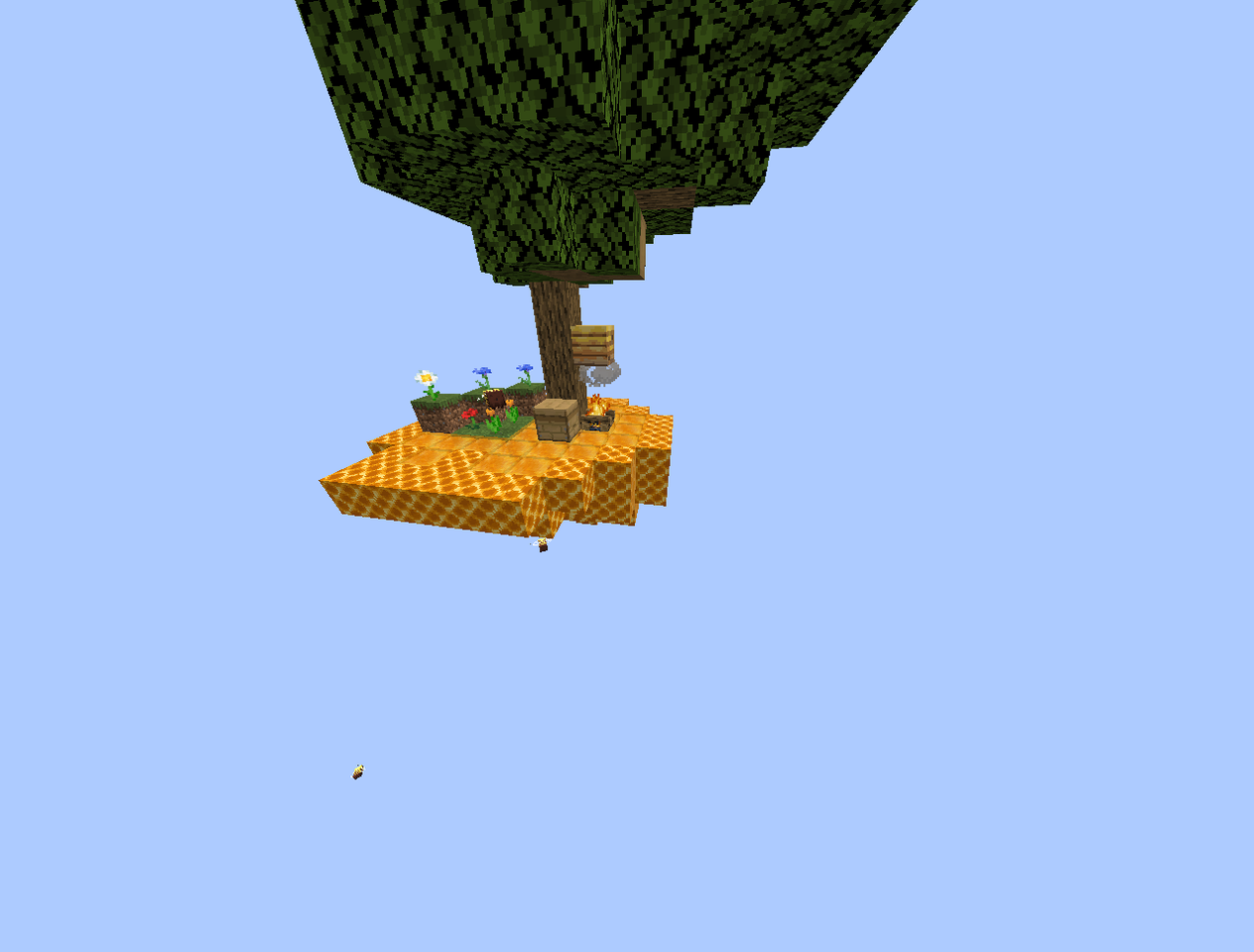 SkyBlock Advanced Mythic 0.7 Extra Islands Update Minecraft Map