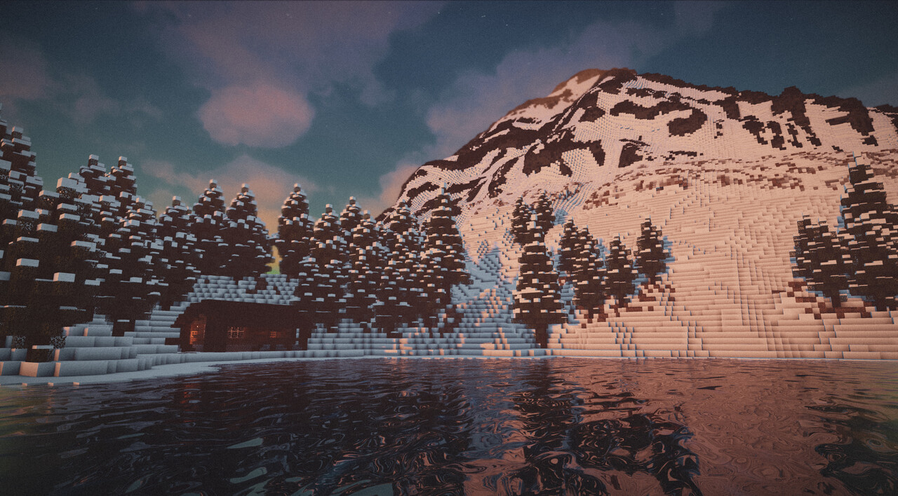 A Day on the Slopes Minecraft Map