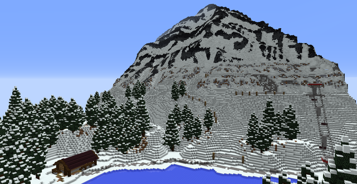 A Day on the Slopes Minecraft Map