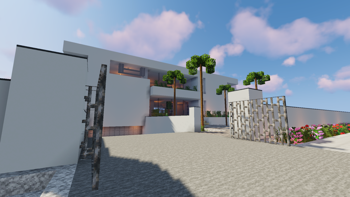 Beverly hills style home Minecraft Map