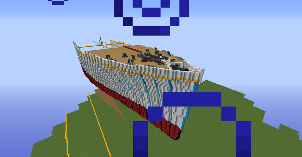 RMS Titanic 2:1 Scale Minecraft Map
