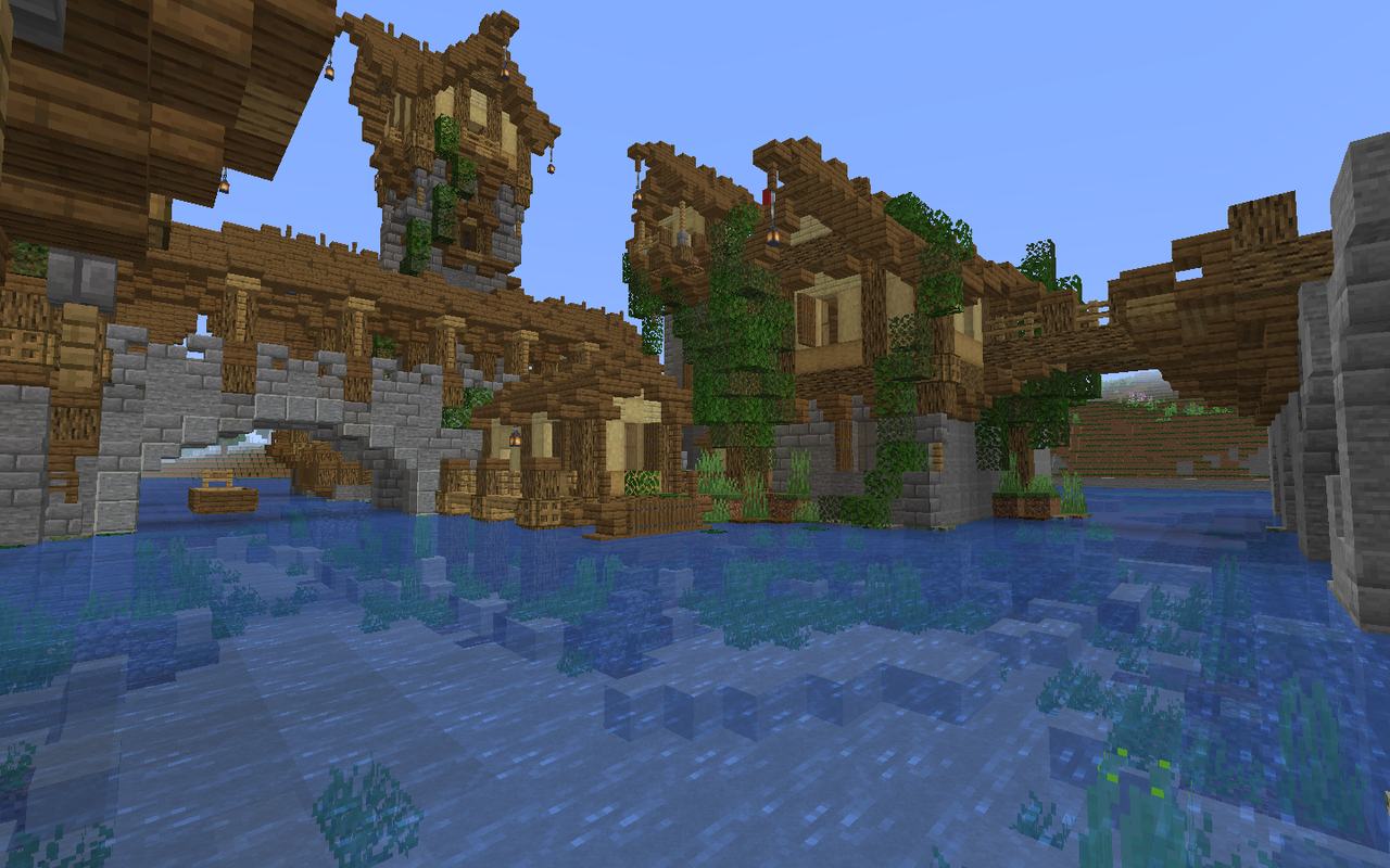 Crownhaven, A medieval city Minecraft Map