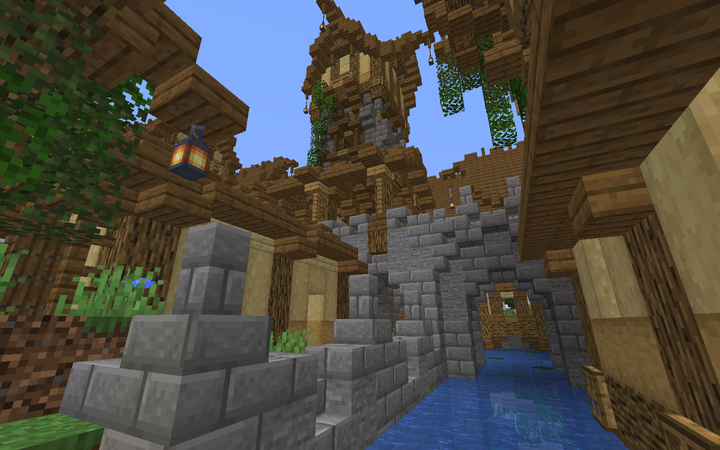 Crownhaven, A medieval city Minecraft Map
