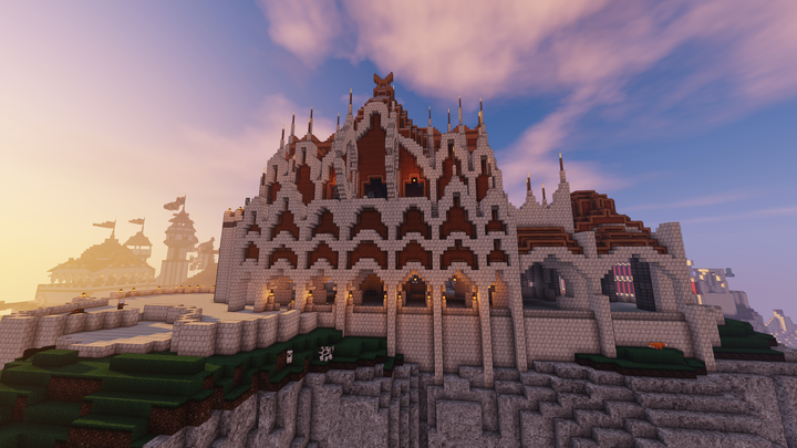 The Church of Sacred White Stone Minecraft Map