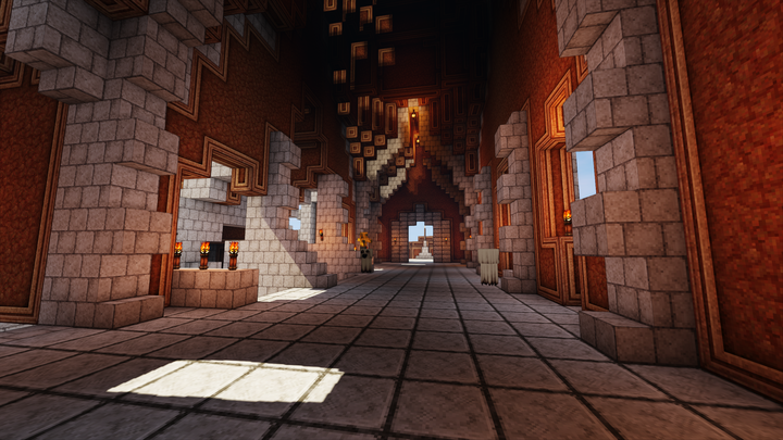 The Church of Sacred White Stone Minecraft Map