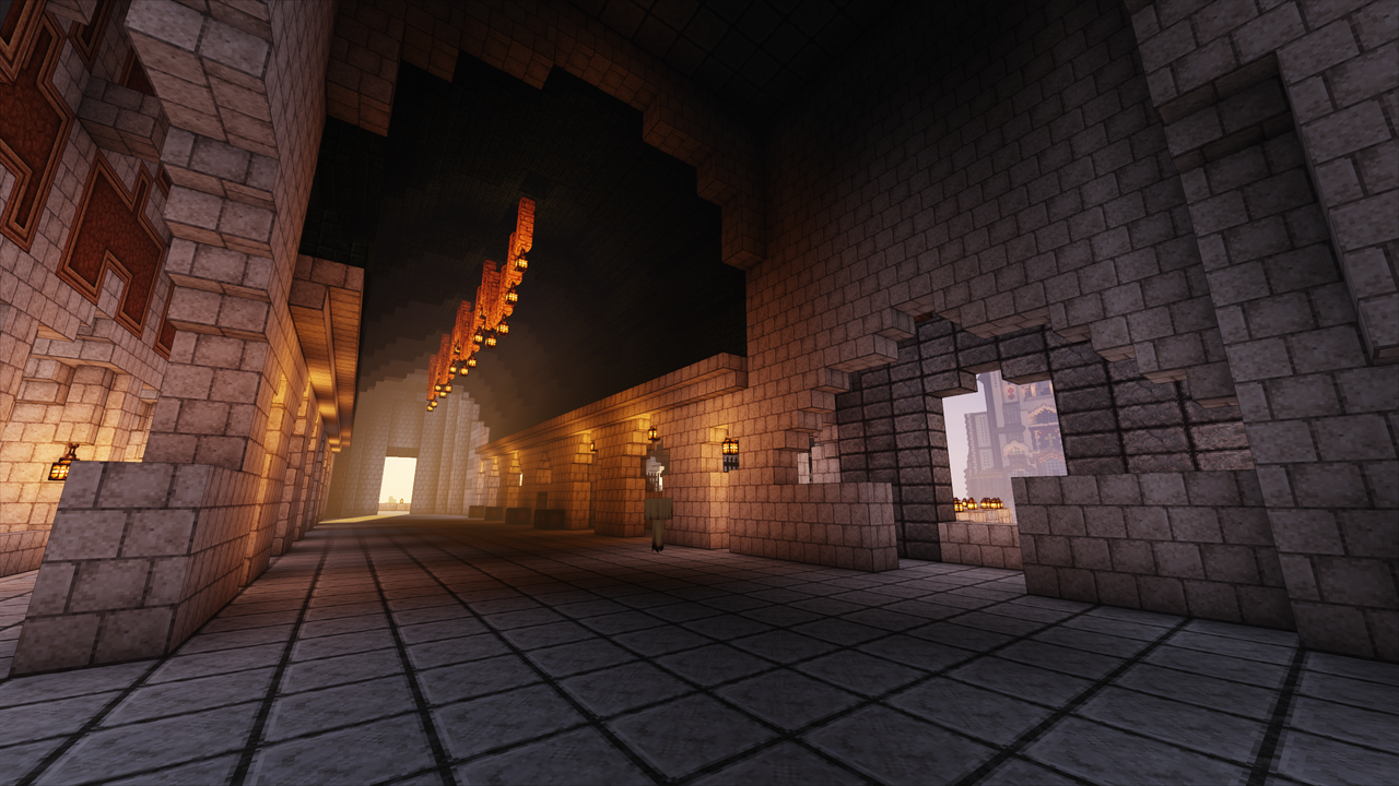 The Church of Sacred White Stone Minecraft Map