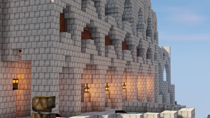 The Church of Sacred White Stone Minecraft Map