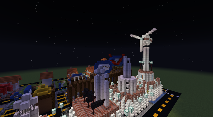 3-Building City Upgrades Minecraft Map