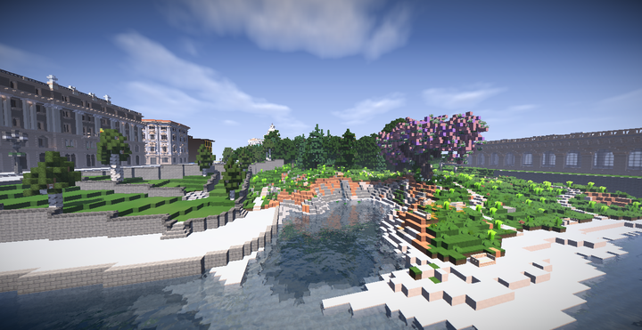 Capitol city park Minecraft Map