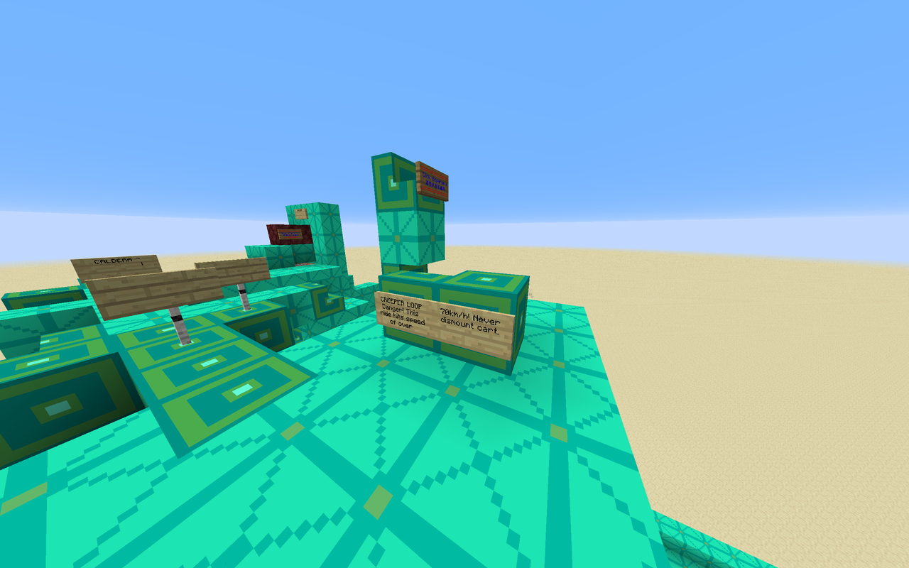 Golden Pickaxe Water Kingdom Minecraft Map