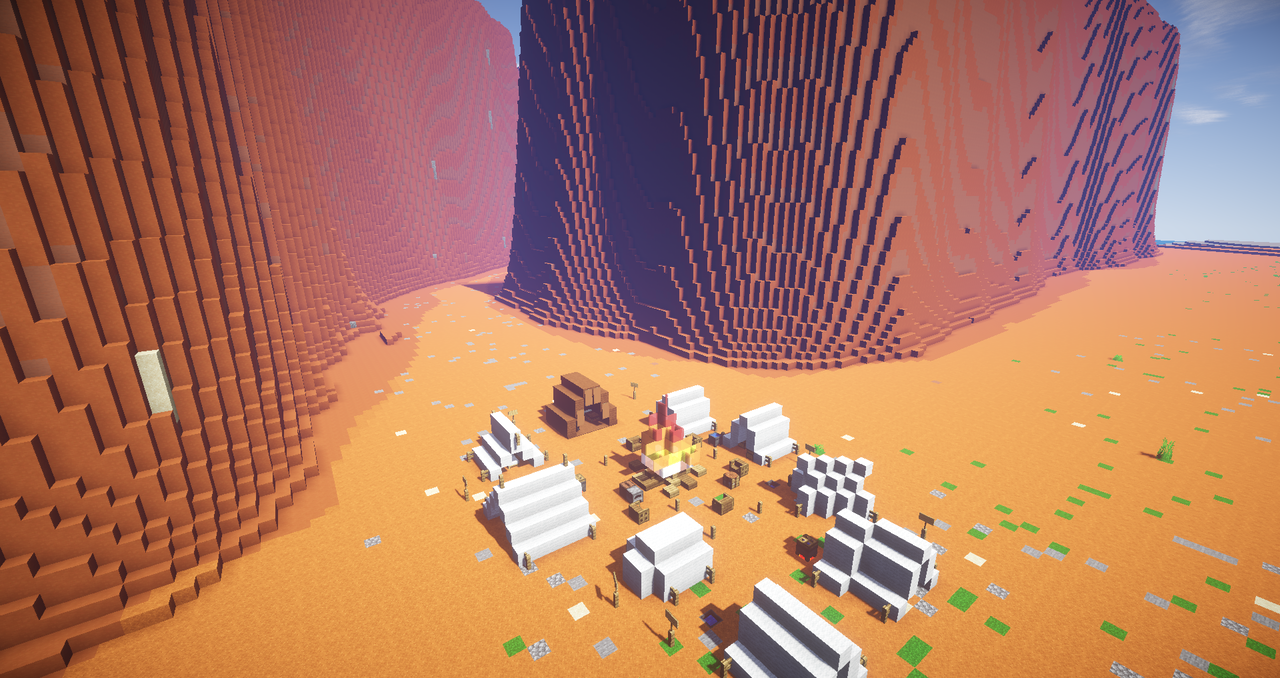 Wild west/Desert adventure map Minecraft Map